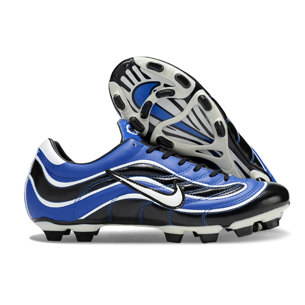 Soccer Shoes Mercurial 1998 R9 Silver Blue Mercury FG(Firm Ground ...