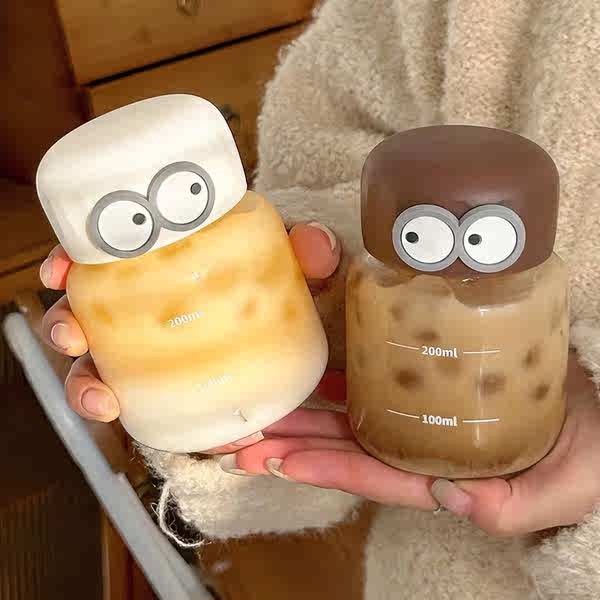 tumbler tahan sejuk botol air Cawan lemak, cawan susu soya, cawan kaca ...