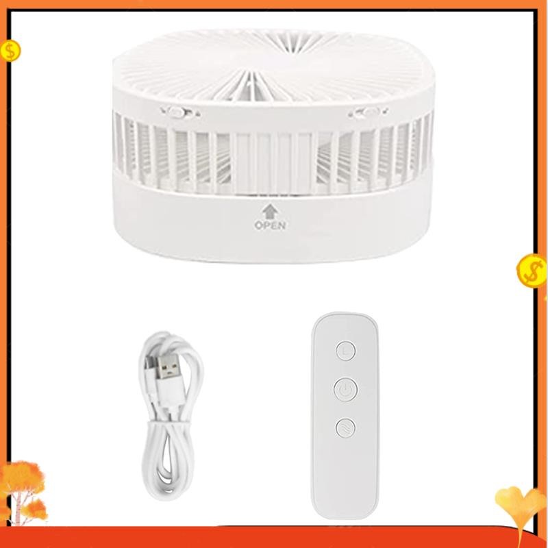 Portable Pedestal Fan - Foldaway Standing Fan Foldable Desk Fan, Remote ...