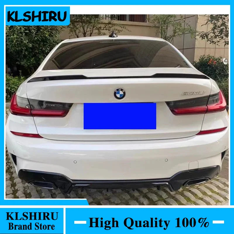 For BMW G20 G28 M3 ABS Plastic Car Rear Spoiler Wing Trunk Lip New 3Series 320i 325i 328i 2017 ...