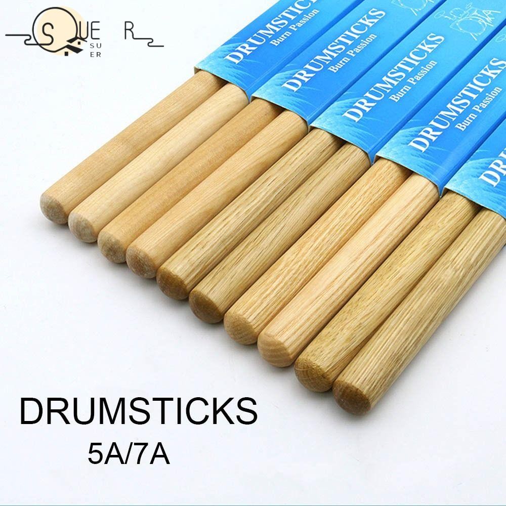 SUEREN Drum Sticks, 1 Pair Oak Drumsticks, Classic 5A/7A Maple Drum Set Drum | Shopee Malaysia