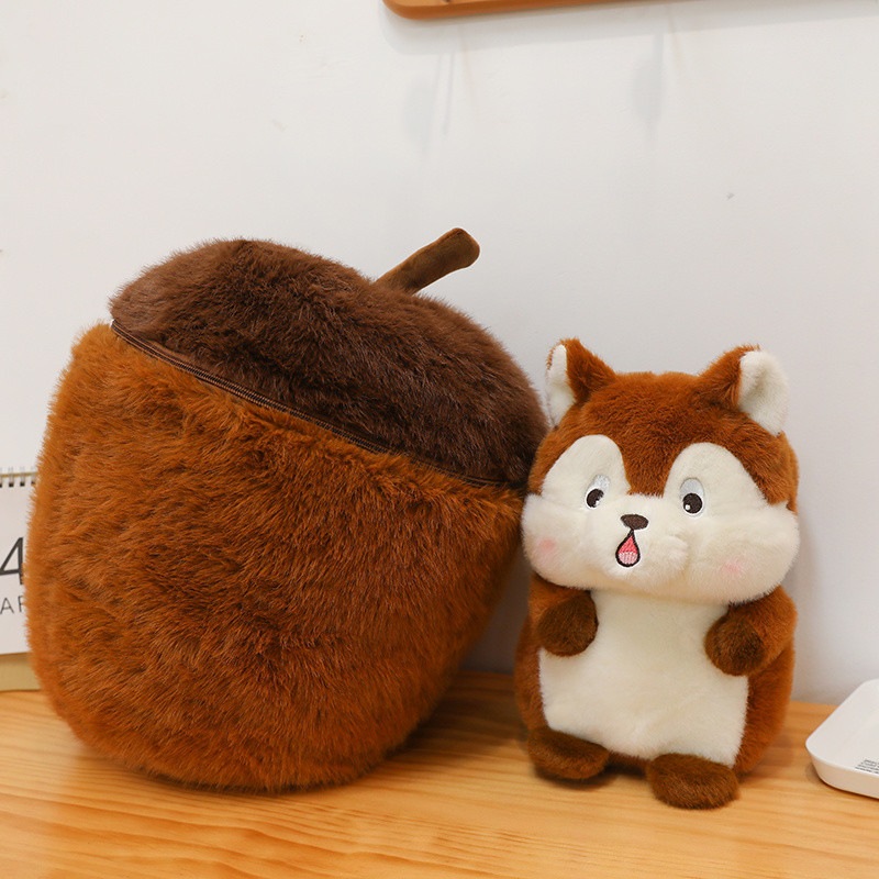[791 People Collection] Nanwa Little Acorn Surprise Pine Plush Toy Doll ...