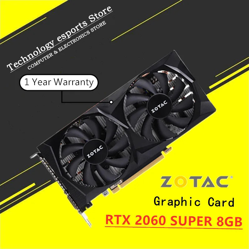 ZOTAC RTX 2060 SUPER 8GB Video Cards GPU RTX2060 6G GAMING Graphic Card ...
