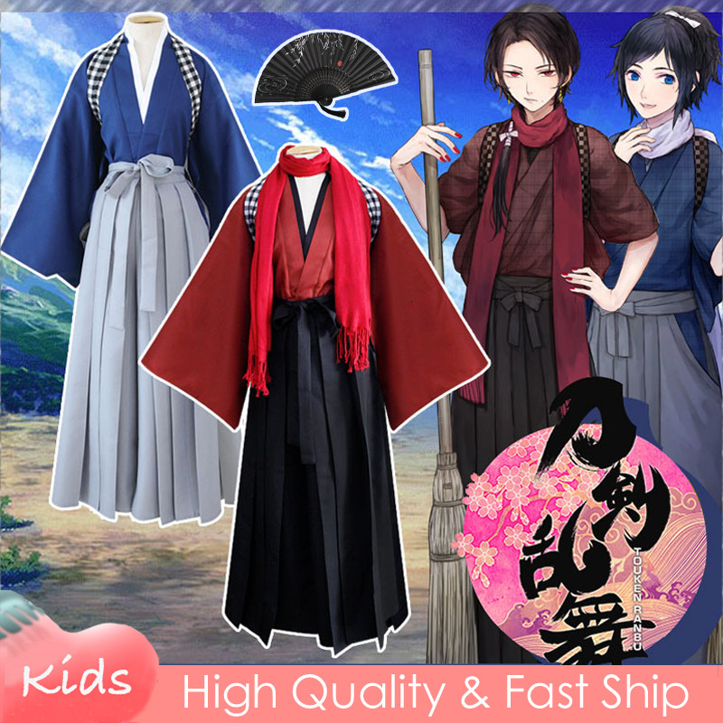 Touken Ranbu‌ Cosplay Costume Kashuu Kiyomitsu Red Yamatonokami ...