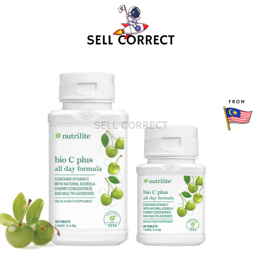 Nutrilite Bio C Plus ALL Day Formula Vitamin C (60 tabs/120 tabs ...