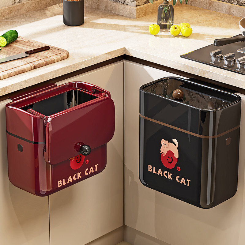 Kitchen Trash Bin, Household Specific Paper Basket, Bathroom, Wall ...