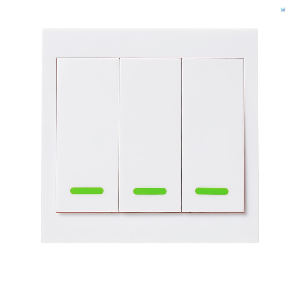 eWeLink Push Button Wall Light Switch Remote Controller 3 Gang 86 Type ...