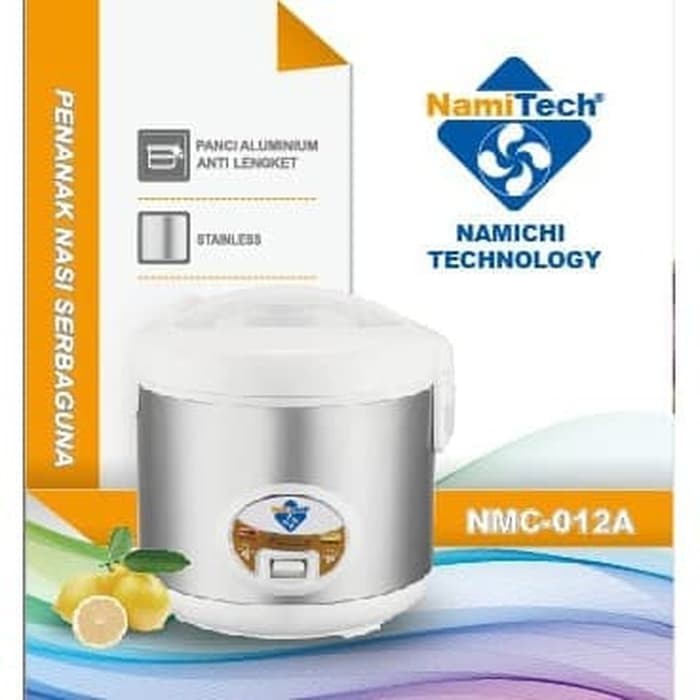Ricecooker Multipurpose Rice cooker Namitech Nami Tech 1.2 L 1.2 Liter ...