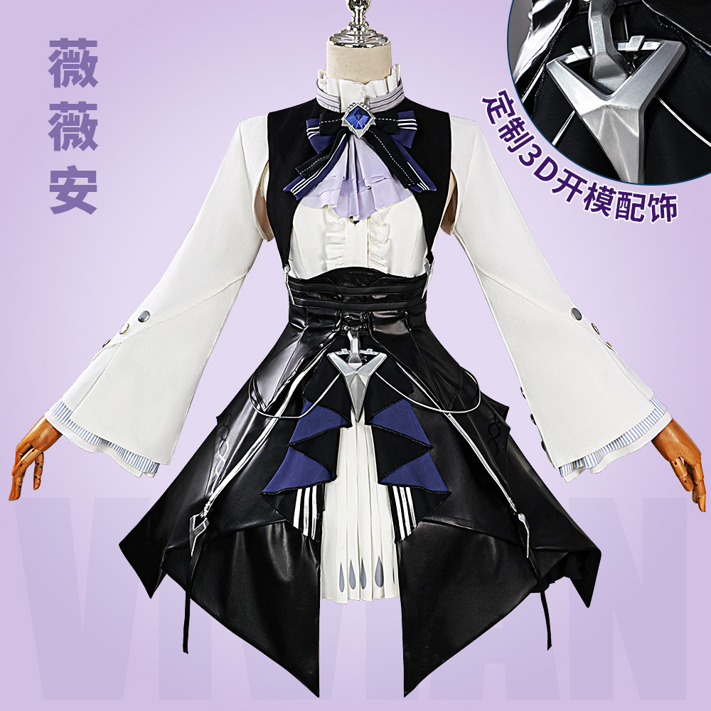 Zero Weiwei'an Cos Costume Vivian Vampire Girl Women's Cosplay Costume ...