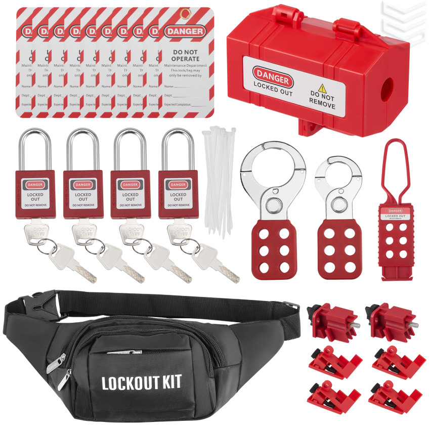 Lock Off Kit for Electricians, Electrical Circuit Breaker Lockout ...