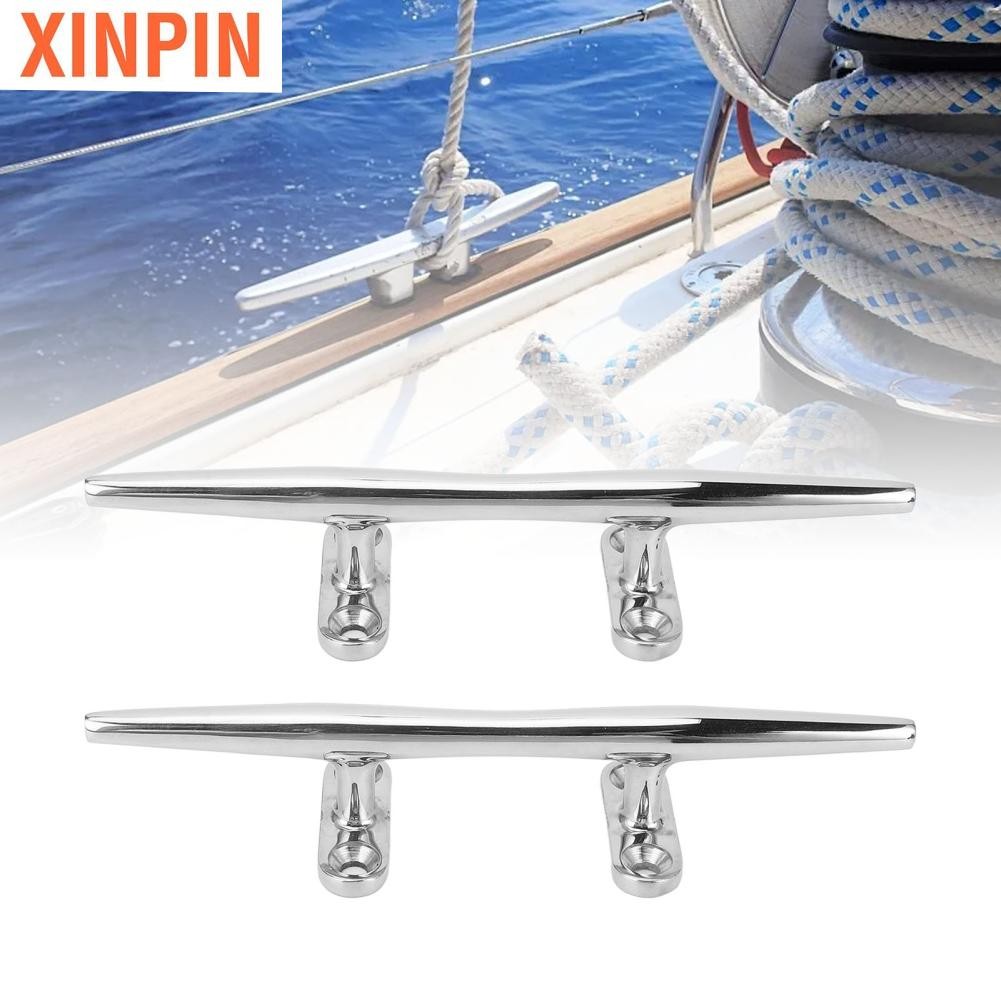 Xinpin Open Base Boat Cleat Heavy Duty 8in Rope Cleats Easy Install ...