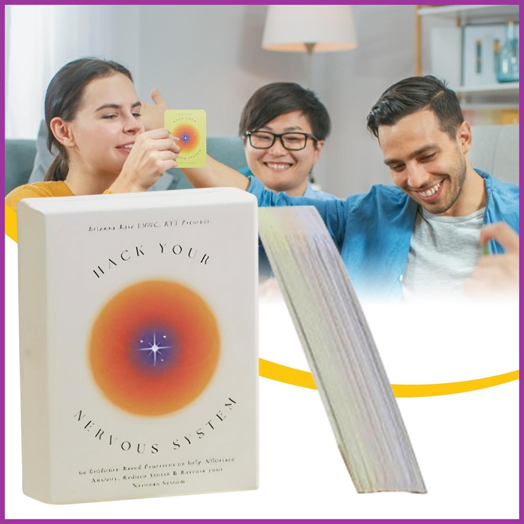 Portable Emotion Regulation Card Emotion Relax Guidance Cards for Men ...