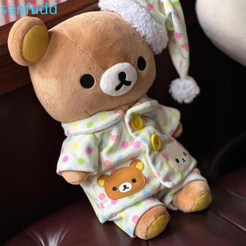 SANFUDD Rilakkuma Pajama Doll, Anime Surrounding Wearing Pajama Easy ...