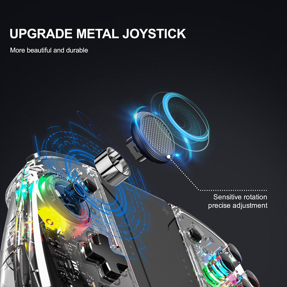 Wireless Controller For Switch Oled Gamepad Dual Vibration Turbo Programmable [freestyle01 My