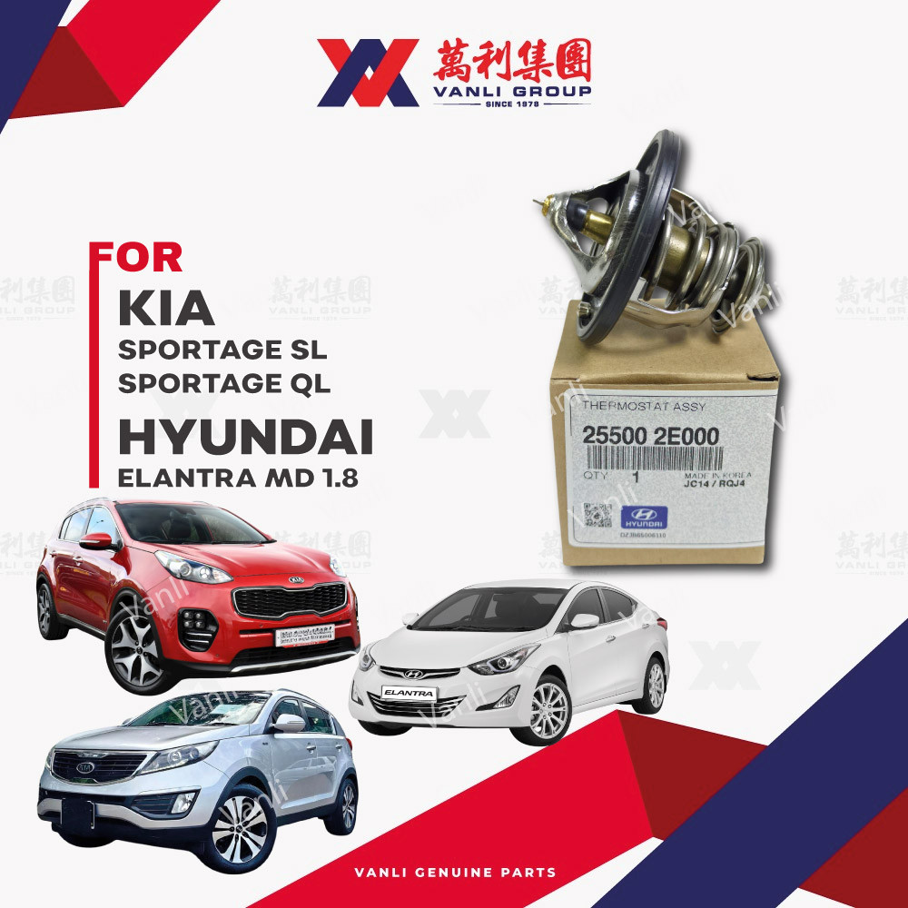 Hyundai Kia Original Thermostat for Kia Sportage QL | Hyundai Elantra ...