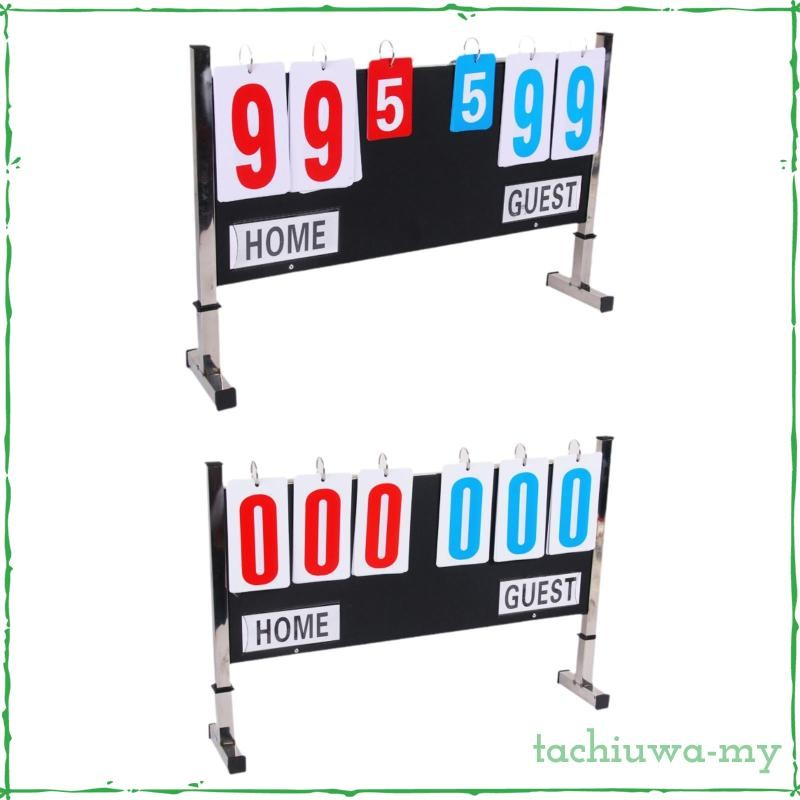 [TachiuwaMY] Standing Sports Scoreboard, Table Score Flip Score Board ...