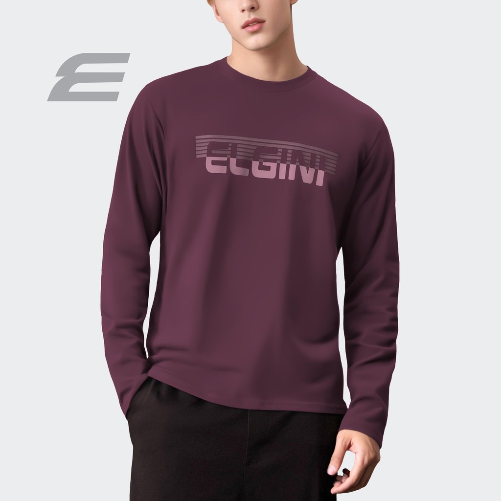 ELGINI E16280 Baju-T Grafik Lengan Panjang Kapas S-XXL | Graphic Long ...