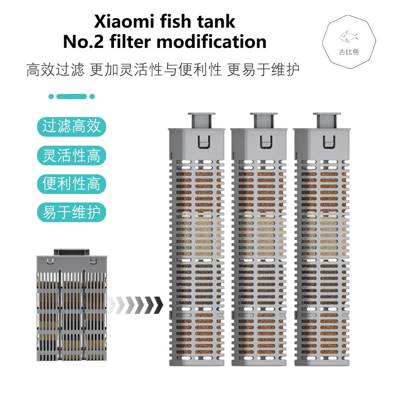Xiaomi Fish Tank Modified Accessories Physical Biochemical Heating Tank ...