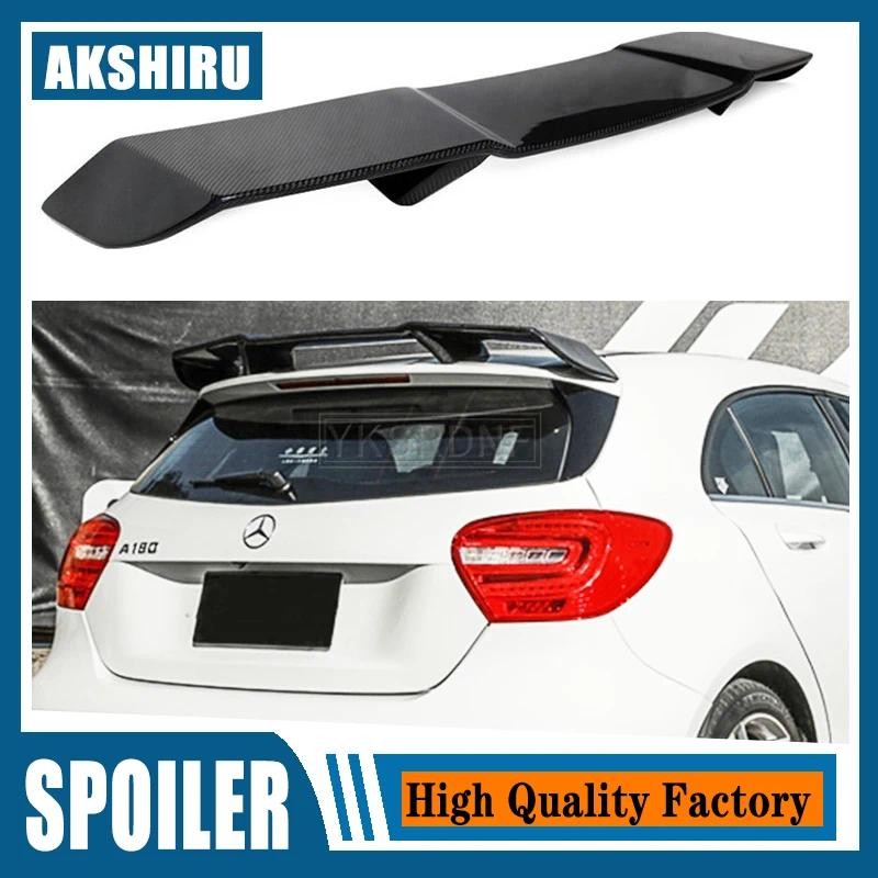 Carbon Fiber Rear Spoiler Roof Wings For Benz W176 A180 A200 A260 A45 ...
