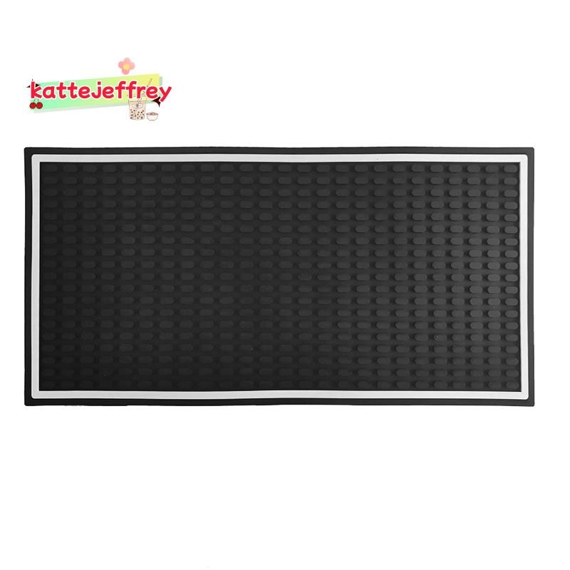 45x30x1CM PVC Bar Matt Heat Coffee Mat Thick Home Bar Spill Mat Pad ...