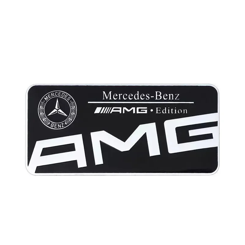80x30mm Auto Side Window Badge Sticker for Mercedes benz CLA CLS SL GLA ...