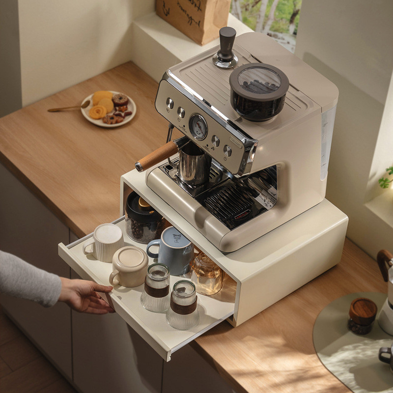 Ins Style Shelf Tea Bag Base Capsule Display Stand Storage Box Coffee ...