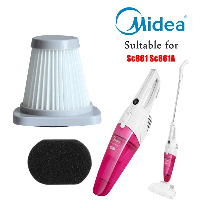 HEPA Filter Replacement For Midea Sc861 Sc861A Vacuum Cleaner Spare ...
