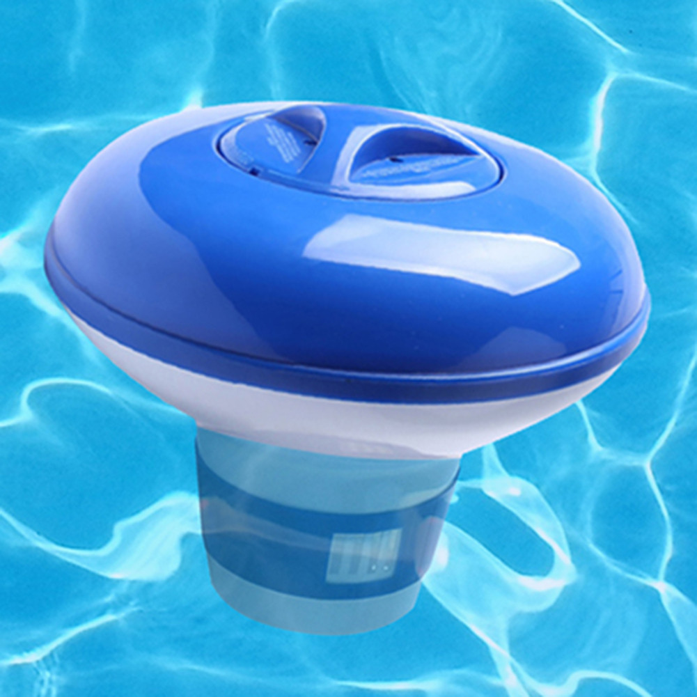 Swimming Pool Floating Chemical Dispenser Floater Cleaning Chlorine ...