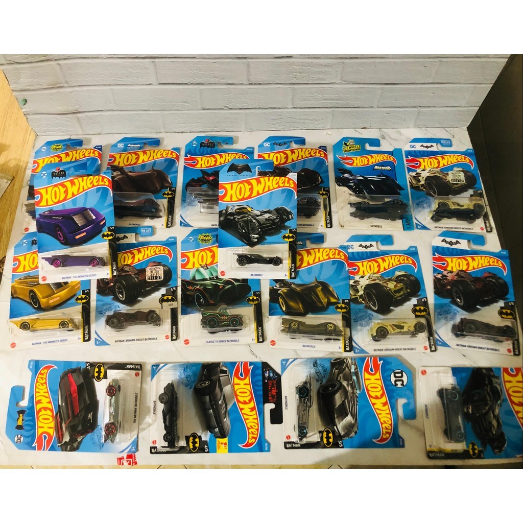 Batman SERIES | Hot Wheels Regular Batman All MIX Variants Free to ...