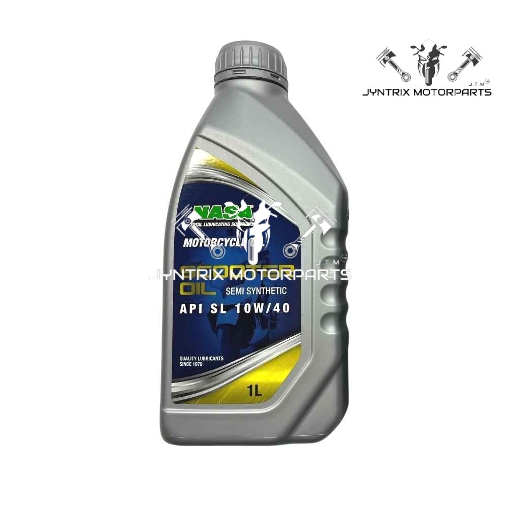 NASA 4T SCOOTER ENGINE OIL 10W-40 SEMI SYNTHETIC Motorcycle Minyak ...
