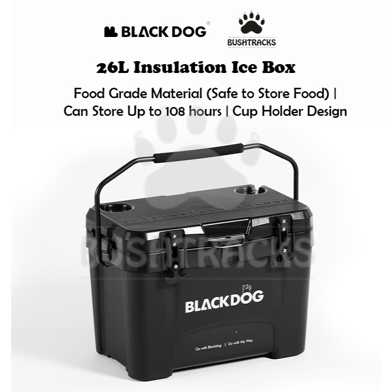 Blackdog Portable Cooler Box Ice Box 26L Camping Outdoor Picnic ...