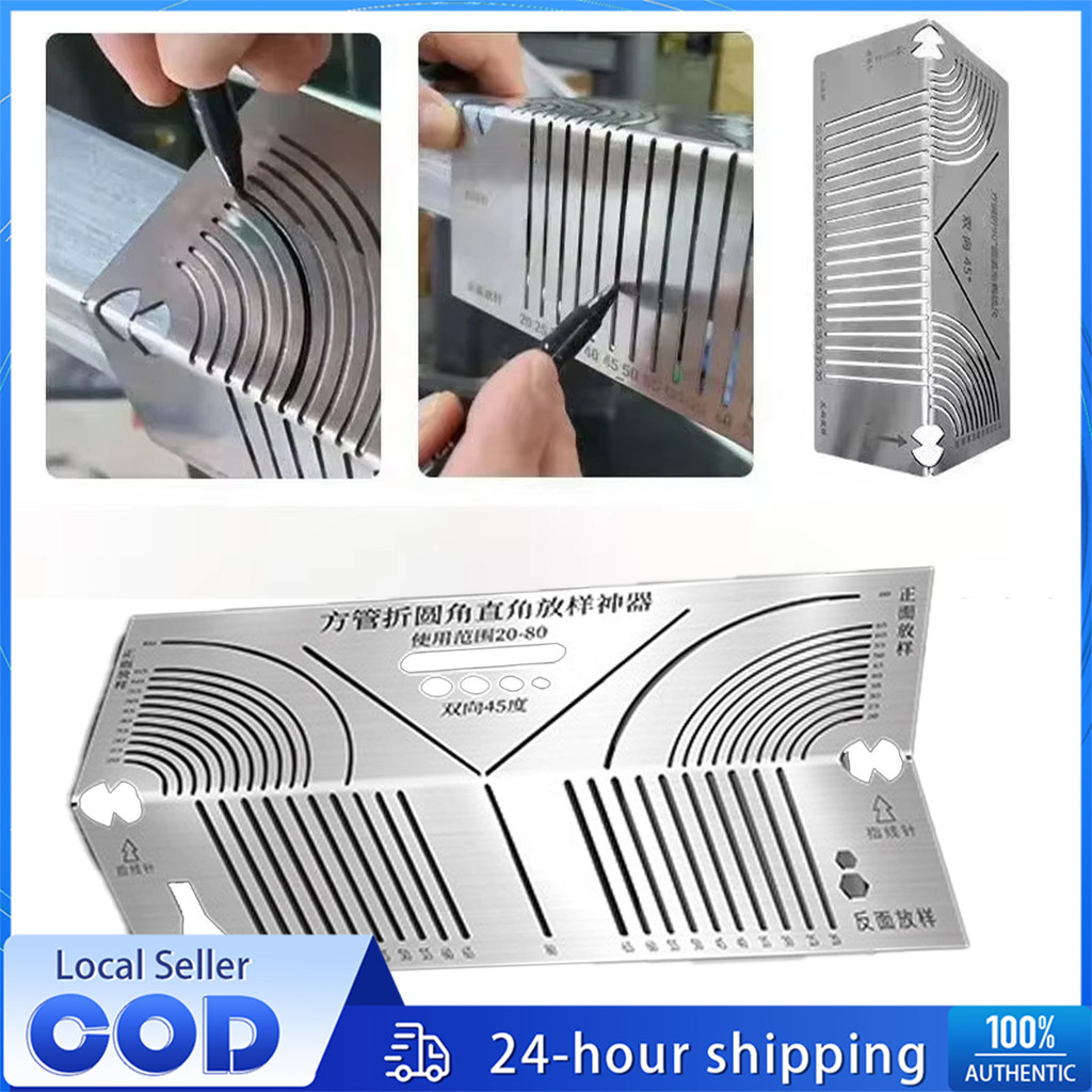 Marking Ruler 90 Degree Ruler For Metalworking Cutting Guide Ruler ...