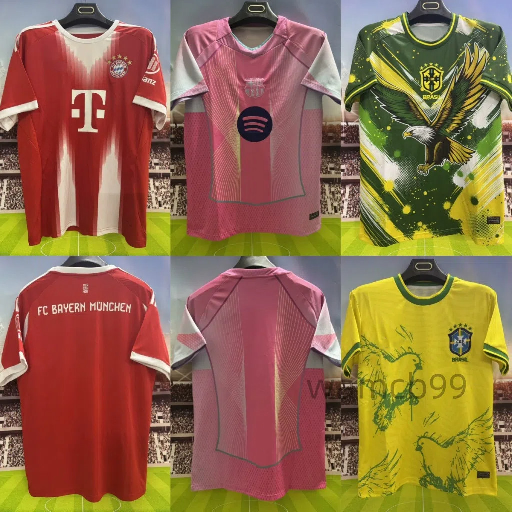 Fan Issue 25/26 Summer Brazil Special Edition Jersey Short Sleeve ...