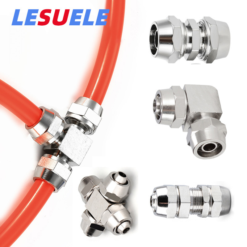 4mm 6mm 8mm 10mm 12mm Pneumatic Joint Air Quick Joint Hose Joint ...