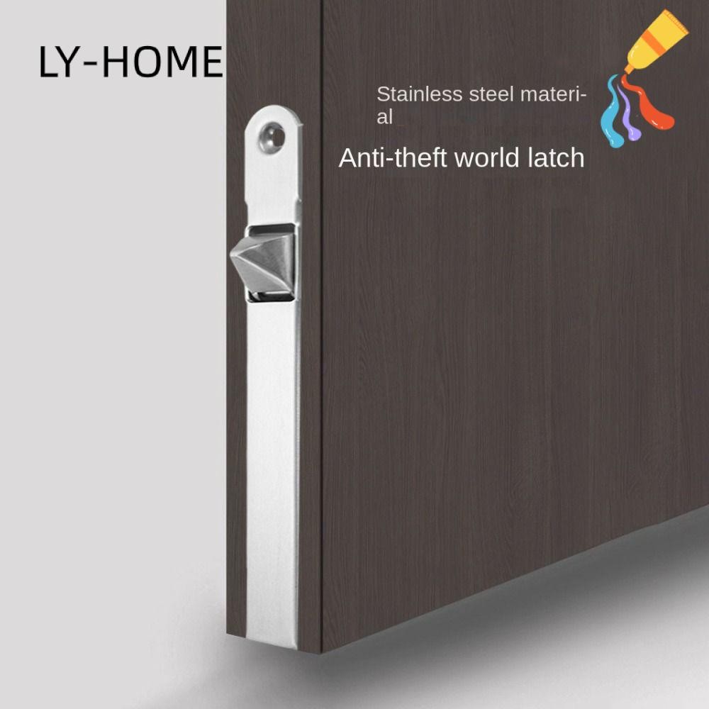 LY-HOME Door Bolts, Stainless Steel Slide Bolt Door Latch Bolt, Hidden ...
