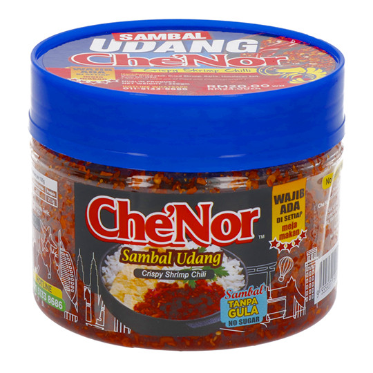 Che Nor Sambal – Udang 250g / Cheese Korea 150g / Garing Ikan Bilis ...