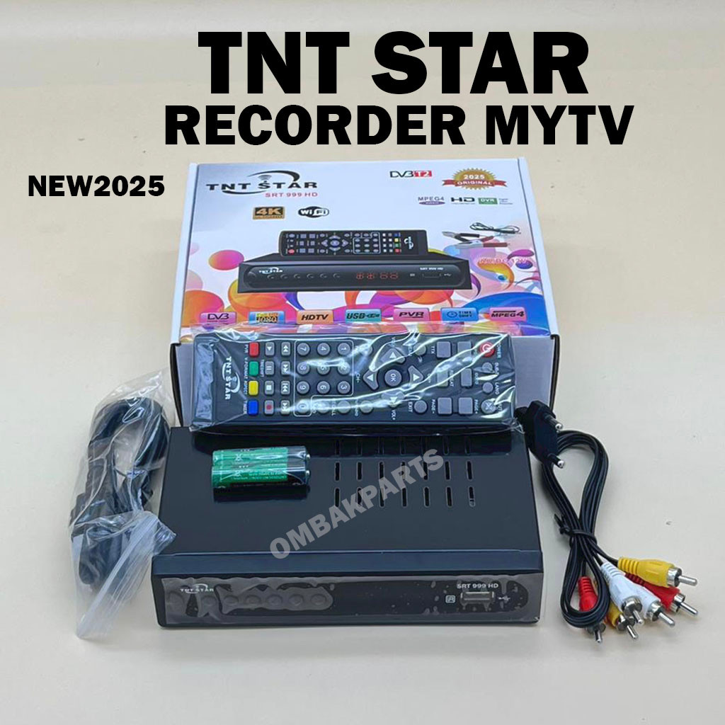 TNT STAR RECODER MYTV DECODER DVB T2 MYFEEVIEW HDTV DIGITAL TV RECEIVER ...