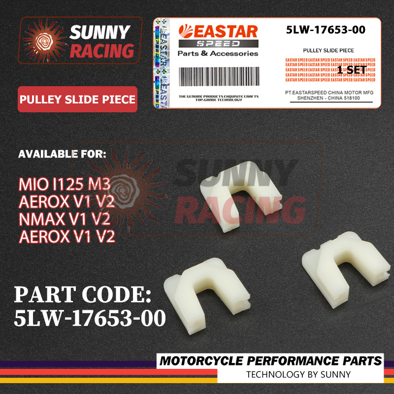 3pcs Pulley Slide Slider Piece For Slider Mio i 125 M3 Nmax V1 V2 / Aerox V1 V2 / Aerox V1 V2x ...