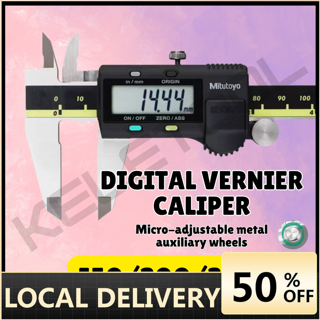 Mitutoyo CNC 150/200/300mm Digital Vernier Caliper LCD Electronic ...