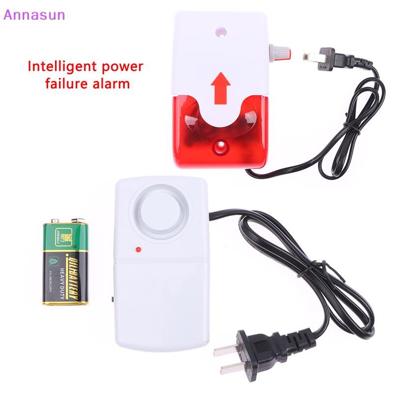 Annasun White LED Power Cut Failure Outage Alarm Warning Siren ...