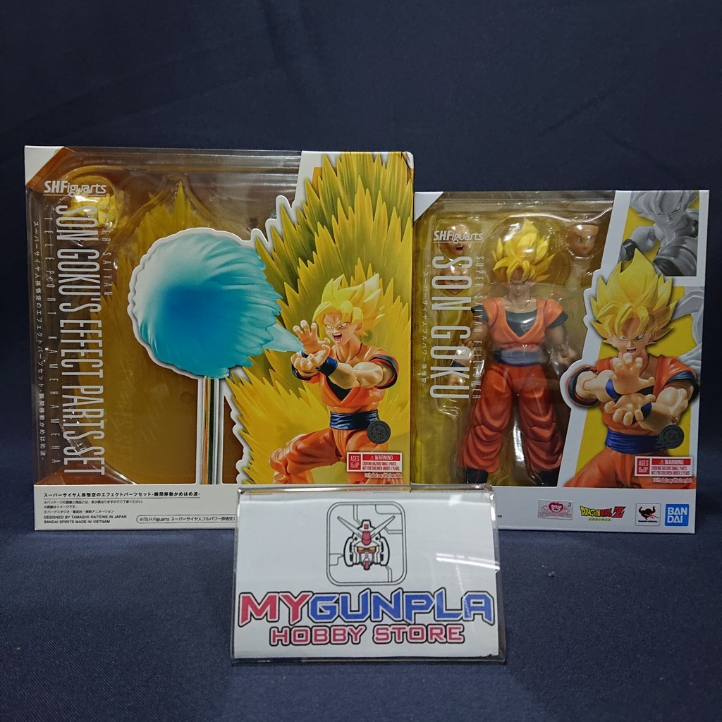Bandai Spirits S.H.Figuarts SHF Super Saiyan Son Goku & Effect Parts ...