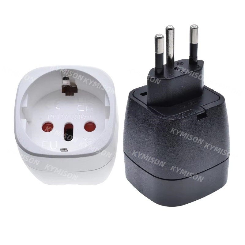 Switzerland Travel Adapter Germany Schuko Eu To Swiss Plug Adapter ...