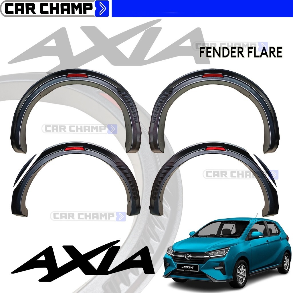 Perodua Axia 2023 to PRESENT AV / SE / X / G Fender Flare with ...