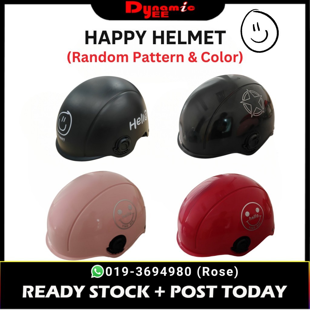 HAPPY HELMET BIKE302 | Shopee Malaysia