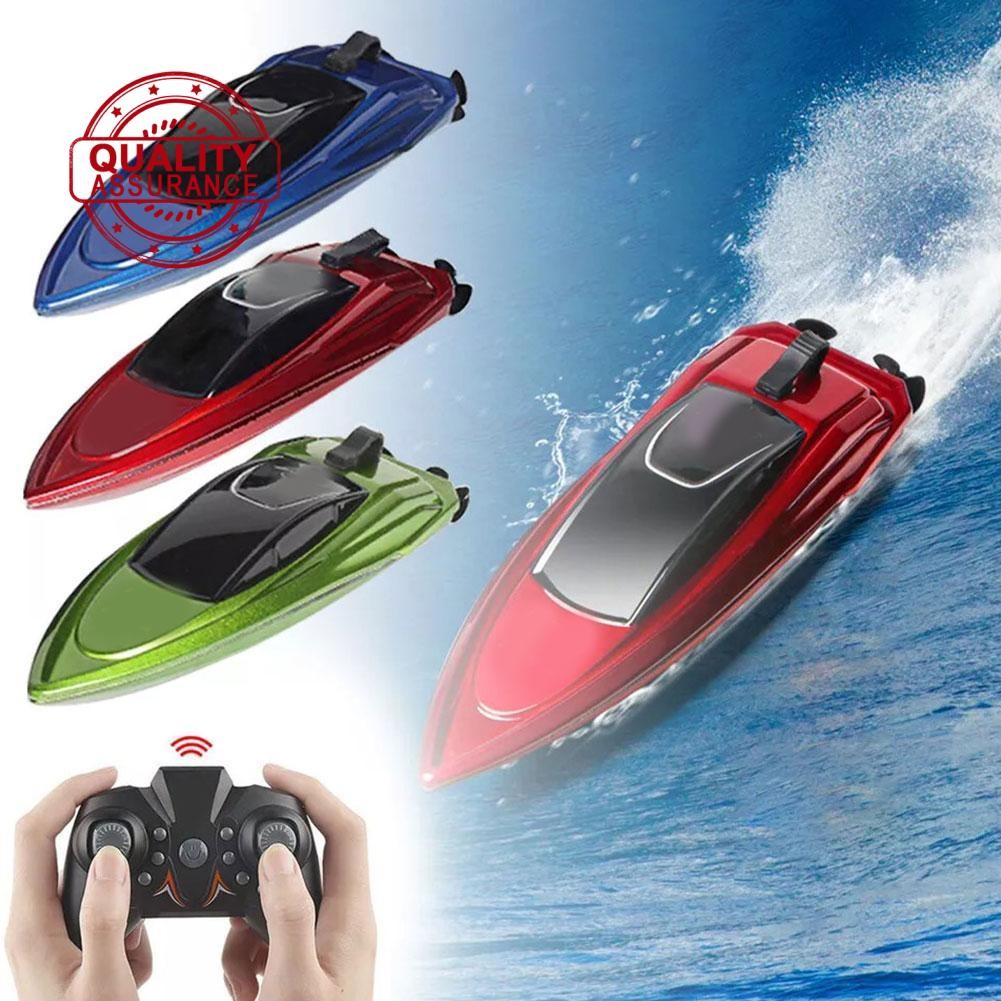 Mini Rc Boats High Speed Racing Boat Dual Motors 2.4g Control Submarine ...