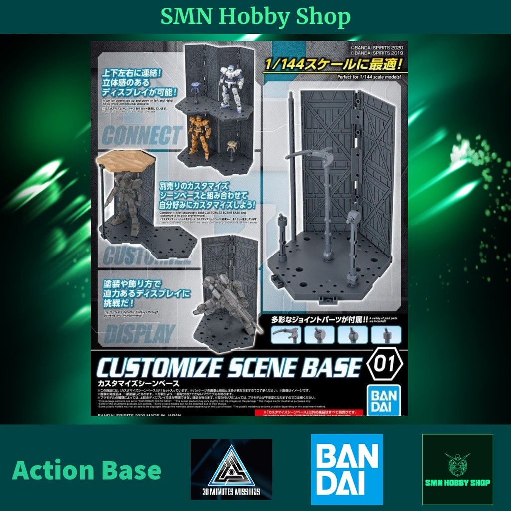 30MM 1/144 Customize Scene Base 01 Toys Plastic Model Kit [30MM 30 ...