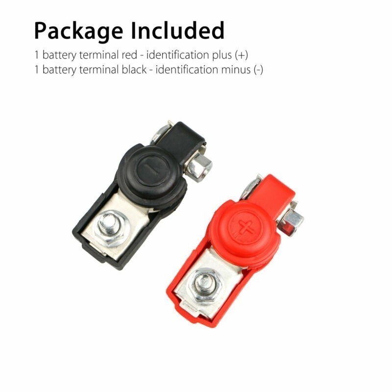 Battery Terminal Cable Clamp for Toyota 2PCS with Red and Black ...