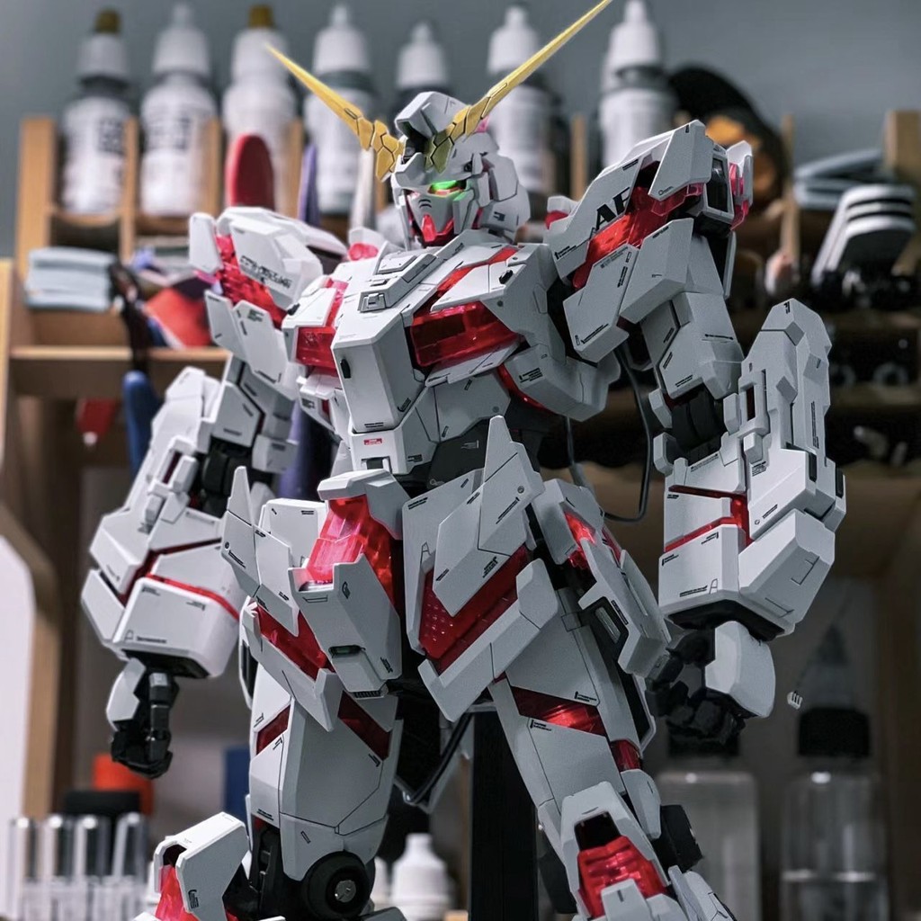 Unicorn Gundam Assembly Model HG Strike Free Red Heresy Figure ...