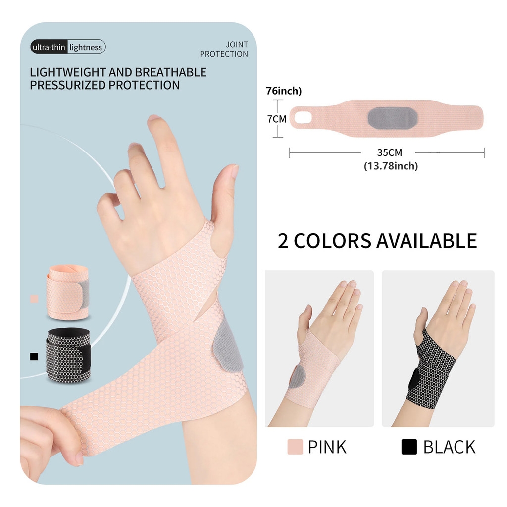 Adjustable Ultra Thin Wrist Brace/Wrist Support Strap/Sport Fitness ...