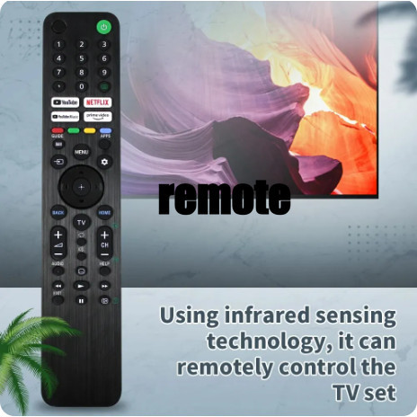 New RMF-TX520U Replacement Remote Control for Sony Bravia LCD TV KD ...